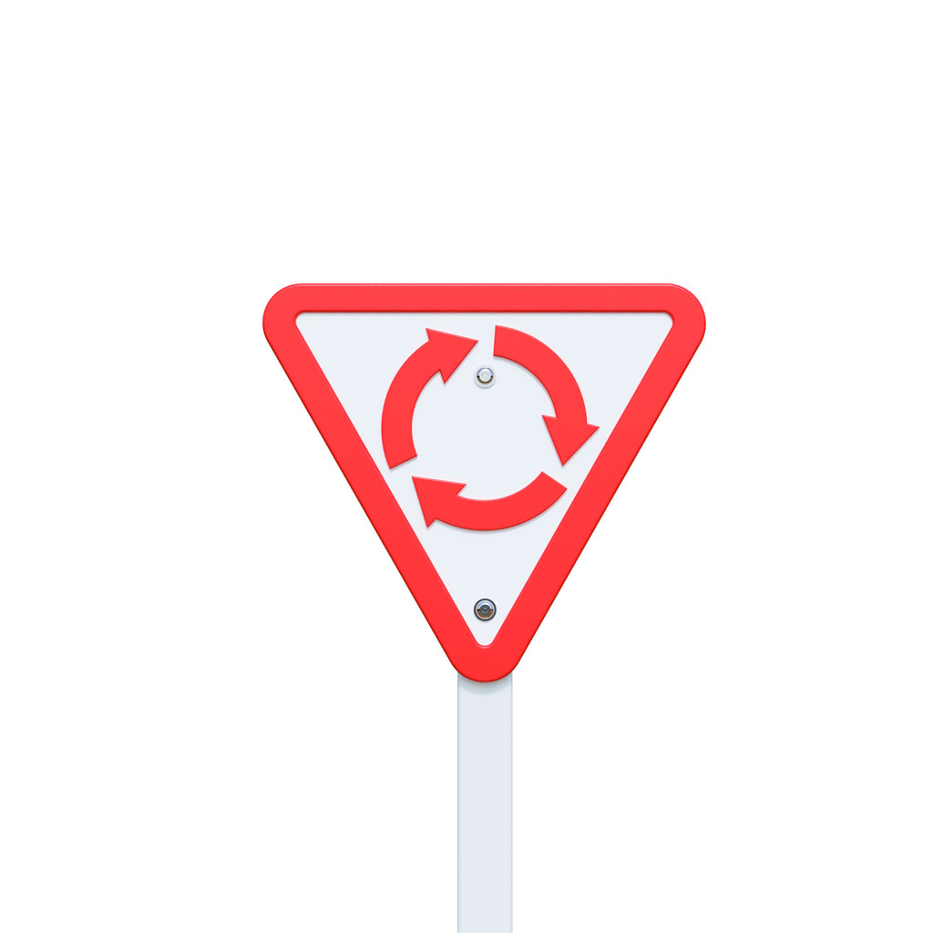 Sign – Roundabout - PlayWorks