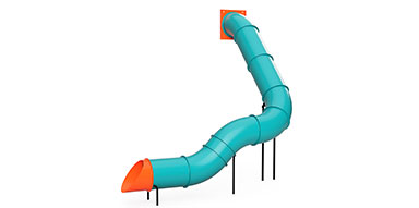 Straight Tube Slide 1500 - PlayWorks