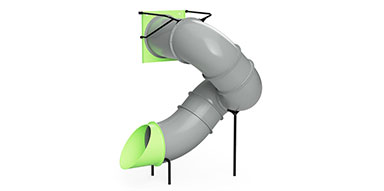 Straight Tube Slide 1500 - PlayWorks